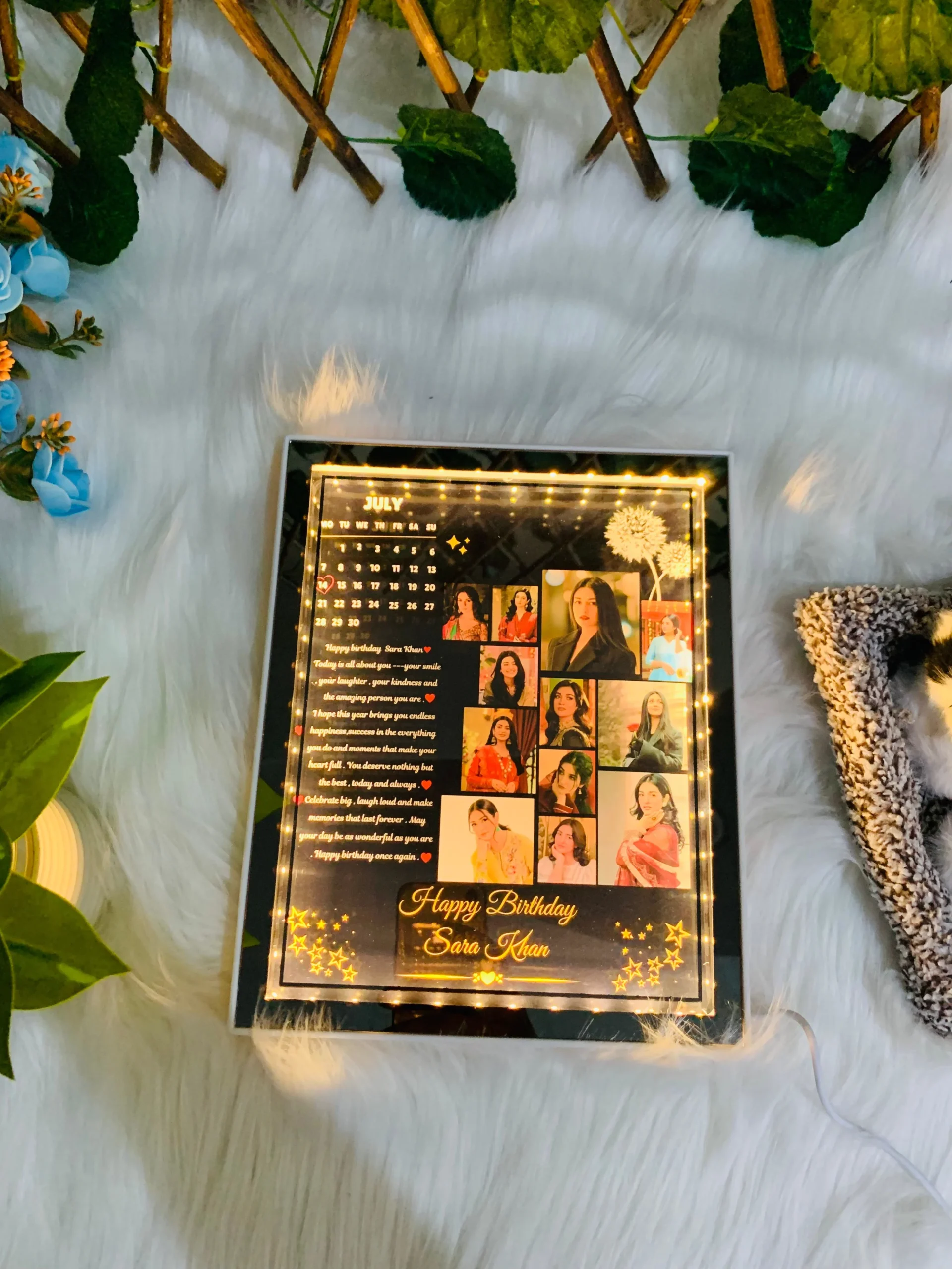 Customized Magic Mirror Frame - JewelryHouse.PK